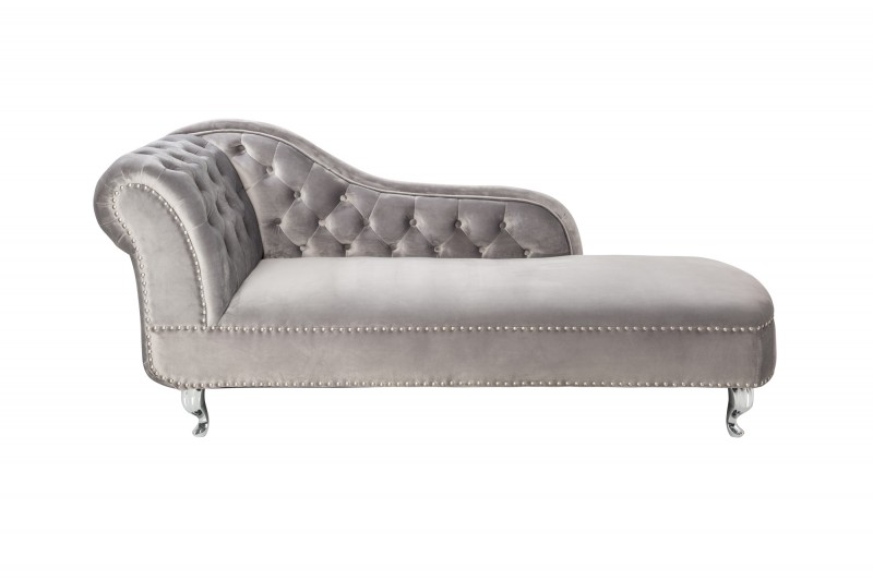 Luxusná leňoška CHESTERFIELD SILVER.